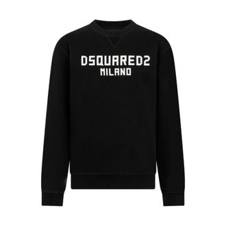 Dsquared2 Herren, Sweatshirts & Hoodies, Schwarzk, XLGr&ouml;&szlig;e