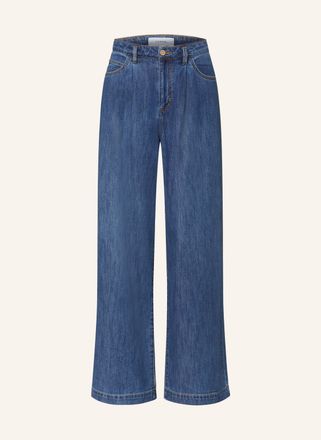 Comma Comma Wide Leg Jeans weiss