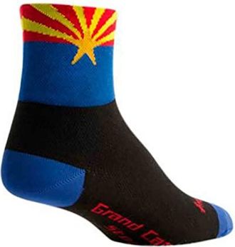 SockGuy Sock Guy Chaussettes Arizona Flag Noir Bleu 2012 Taille L/XL