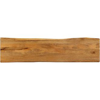 vidaXL Vidaxl - Dessus de table en bois massif manguier 180x40x2,5 cm - Bord vivant rustique - Surface facile &agrave; nettoyer - Pour usage professionnel