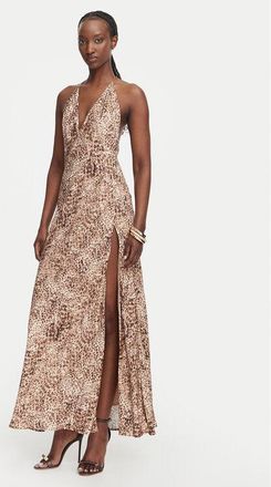 Bardot Bardot Sommerkleid Lizbeth 59939DB1 Beige Slim Fit