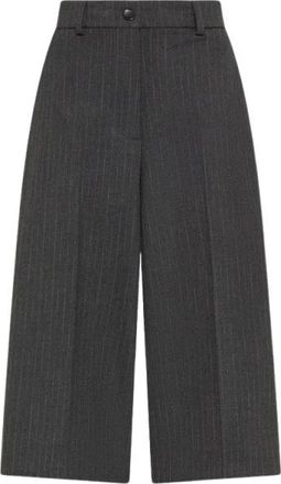 Seventy Bermuda Gessato - - Shorts - Damen - Grau - 2XS