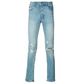 Ksubi Klassische Blaue Hose mit Knopfverschluss - - Jeans - Herren - Blau - W31