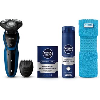 Philips AquaTouch Nass- und Trocken-Elektrorasierer S5073/62