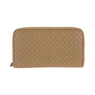 Bottega Veneta Pre-owned Intrecciato Leder Lange Geldb&ouml;rse - - Pre-owned - Herren - Beige - ONE SIZE