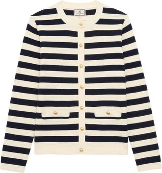 Ines De La Fressange Cardigan Vanille - Femme - Pulls - Noir - Taille: 38 FR