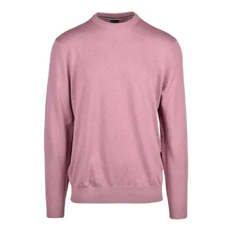 Bugatti Pull &agrave; col rond - Homme - Pulls - Rose - Taille: 2XL