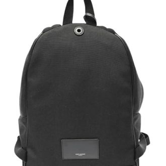 Saint Laurent Pre-owned Nylon Backpack - - Pre-owned - Damen - Schwarzk - ONE SIZE