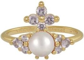 Vivienne Westwood Femme, Accessoires, Jaune, Taille: L Feodora Ring