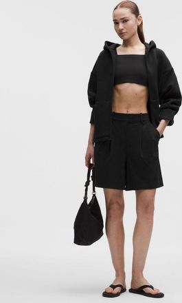 lululemon Short Daydrift &agrave; pinces taille haute pour Femmes - 18 cm - Taille 2XS