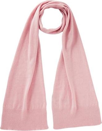 Benetton Sciarpa in Maglia 1002du01e écharpe Foulard, Rose, Taille Unique Femmes