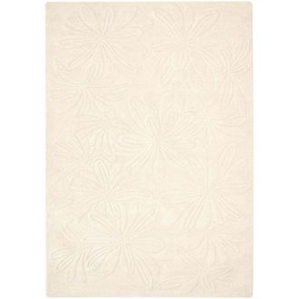 Beliani Teppich CHENNAI Hellbeige 160 x 230 cm Wolle