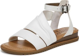 Blowfish Damen Balana Flache Sandale, weiß, 40 EU