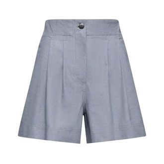 Moncler Femme, Shorts, Bleu, Taille: 40 FR Shorts