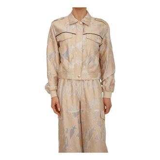 Liu Jo Damen, Jacken, Beige, XLGr&ouml;&szlig;e