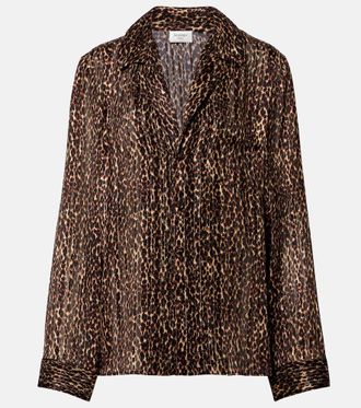 Saint Laurent Bluse aus Seide