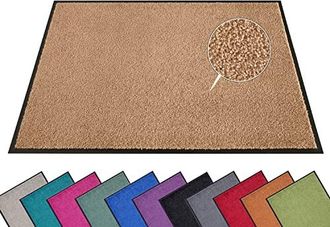 Hanse Home HANSE Home Paillasson (S-XXL), 120 x 180 cm, 12 Couleurs, pour lextérieur, Lavable, résistant aux intempéries, antidérapant, pour lentrée et lextérieu