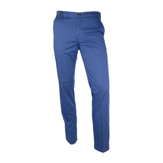 Meyer Golf Chino Augusta Perfect Fit Blau - - Trousers - Herren - Blau - L