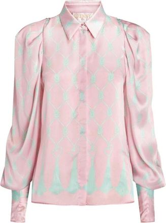 Genny Femme, Blouses et Chemises, Rose, Taille: 40 FR Shirt