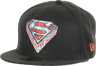 New Era Superman DC Man of Steel Noir 59Fifty Casquette de Baseball