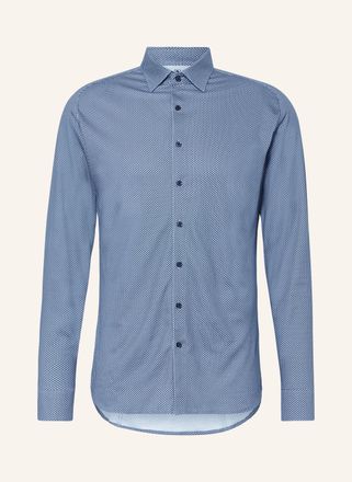 DeSoto Desoto Jerseyhemd Slim Fit blau