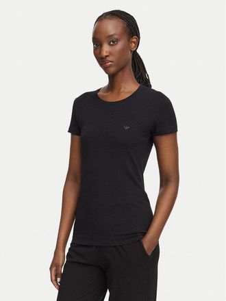Emporio Armani Bluse EW001899 AF25589 UC001 Schwarz Regular Fit