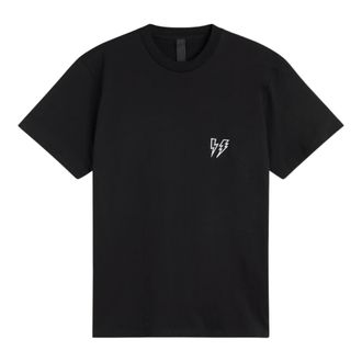 Neil Barrett Doppel Bolt T-Shirt - - Tops - Herren - Schwarzk - S