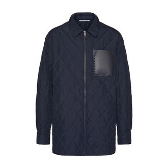 Valentino Garavani Stylische Jacke mit einzigartigem Design - - Jackets - Herren - Blau - S