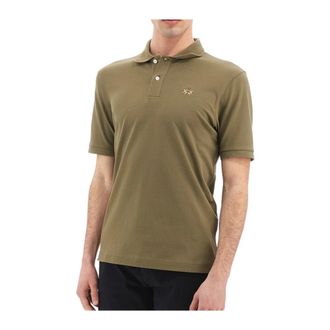 La Martina Slim Fit Kurzarm Polohemd - - Tops - Herren - Gr&uuml;n - 2XL