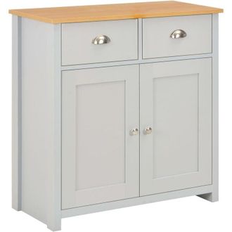 vidaXL Sideboard Grau Sideboard Grau 79 x 35 x 81 cm - Vidaxl