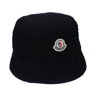 Moncler Homme, Accessoires, Bleu, Taille: ONE Size Wool Bucket Hat