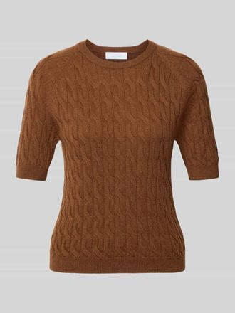 Rich & Royal Slim Fit Pullover aus Woll-Mix mit Kaschmir-Anteil