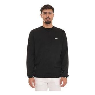 HUGO BOSS Herren, Strickwaren, Schwarzk, SGr&ouml;&szlig;e