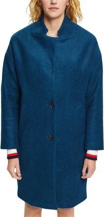 Esprit Damen 082ee1g335 Jacke, Petrol Blue, L EU