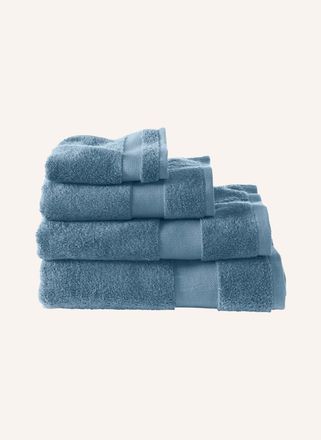 Hessnatur Hessnatur Frottier Handtuch blau
