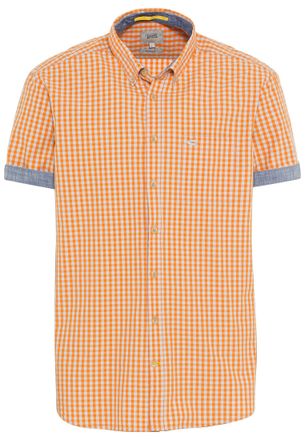 Camel Active Herren 409216/7S26 Hemd, Sun Orange, S