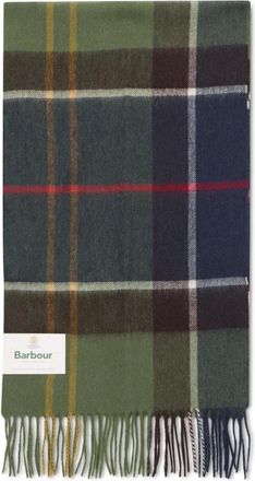 Barbour &Eacute;charpe en laine dagneau et cachemire tartan - Homme - Accessoires - Multicolore - Taille: ONE Size