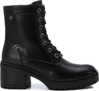 Xti Freizeitstiefeletten Damen Schwarz - Bequeme und vielseitige Schuhe - Casual Mode - Modell 14336801 (Größe 41)