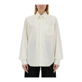 Maison Margiela Oversized Poplin Hemd - - Blouses & Shirts - Damen - Wei&szlig; - 2XS