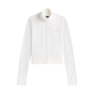 Tommy Jeans Damen, Sweatshirts & Hoodies, Wei&szlig;, MGr&ouml;&szlig;e