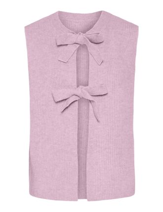 Pieces female Strickweste PCSILLY