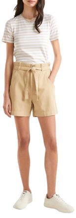 Benetton Damen Bermuda 4dukd9019 Shorts, beige, 36
