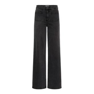 Kaffe KAbrook HW Reg Fit Jeans - - Jeans - Damen - Grau - W33 L32