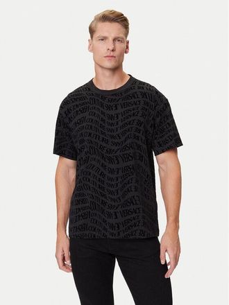 Versace Jeans Couture T-Shirt 79GAH6R0 JS511 Schwarz Regular Fit