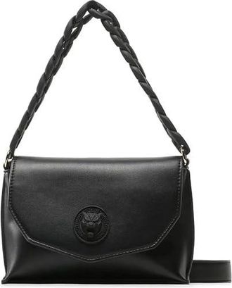 Plein Sport Medium Flap Devon, Handbag Unisex, Black