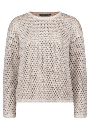Betty Barclay Strickpullover Damen mit Lochmuster (1-tlg)