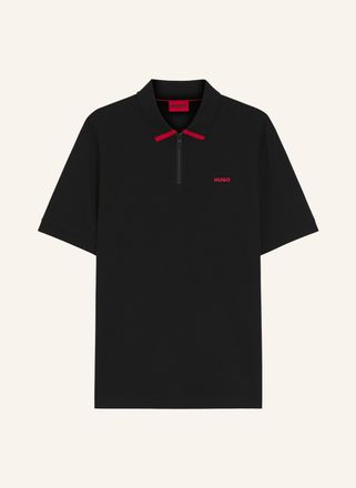 HUGO BOSS Hugo Jersey-Poloshirt Dalomino Regular Fit schwarz