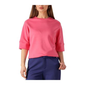 Pom Amsterdam Nina Rasberry Top - - Tops - Damen - Rosa - XS