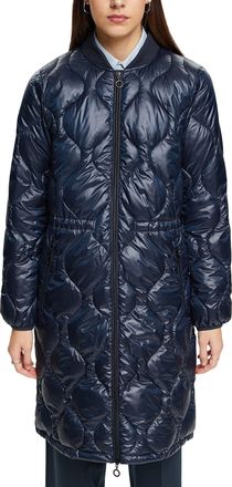 Esprit Damen 013EE1G374 Jacke, 400/NAVY, L