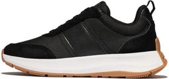 FitFlop F-Mode Flow Suede Mix Flatform Trainers EU 36